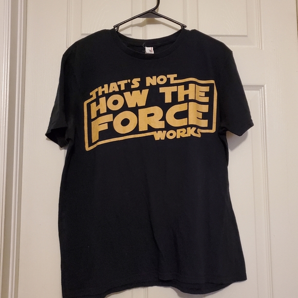 Anvil | Tops | Star Wars Thats Not How The Force Works Women Tshirt ...